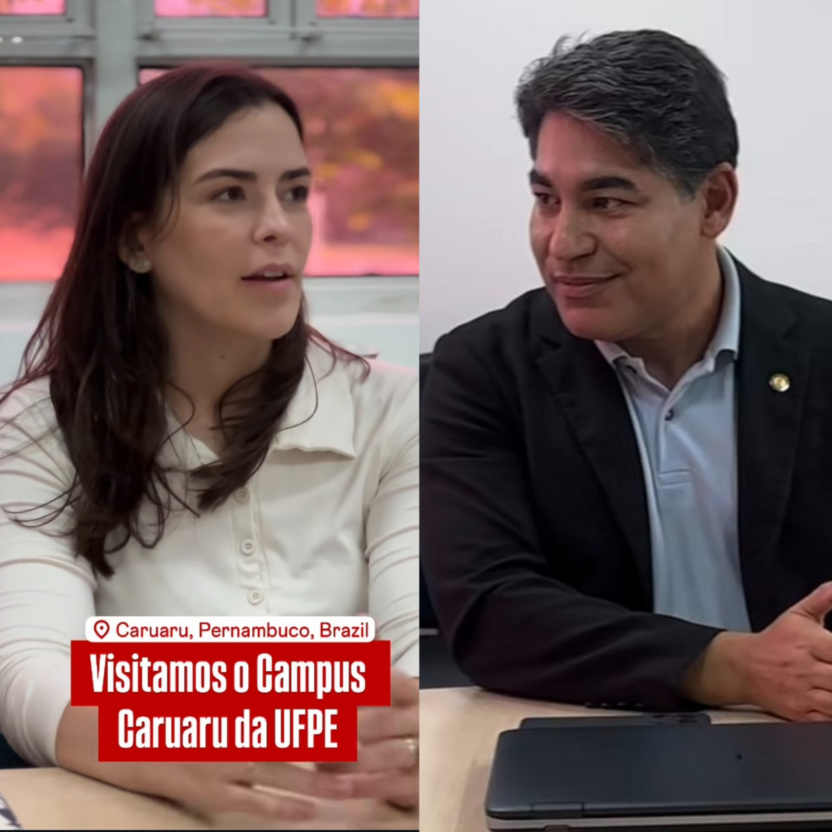 Deputada Maria Arraes visita UFPE em Caruaru e destaca atuação do ...
